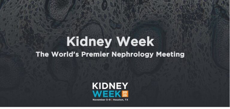 Kidney Week 2025 — November 5–9, 2025 — Houston, TX | Temas de Salud