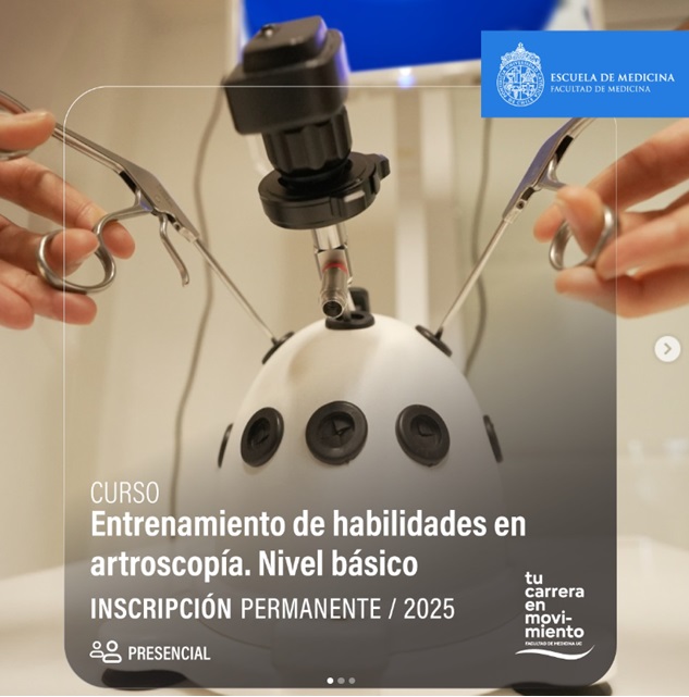Entrenamiento de habilidades en artroscopia. Nivel básico - Inscripción ...