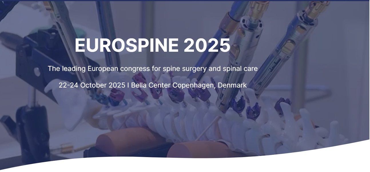 EUROSPINE 2025 – 22-24 October 2025, Copenhagen (Denmark) | Temas de Salud