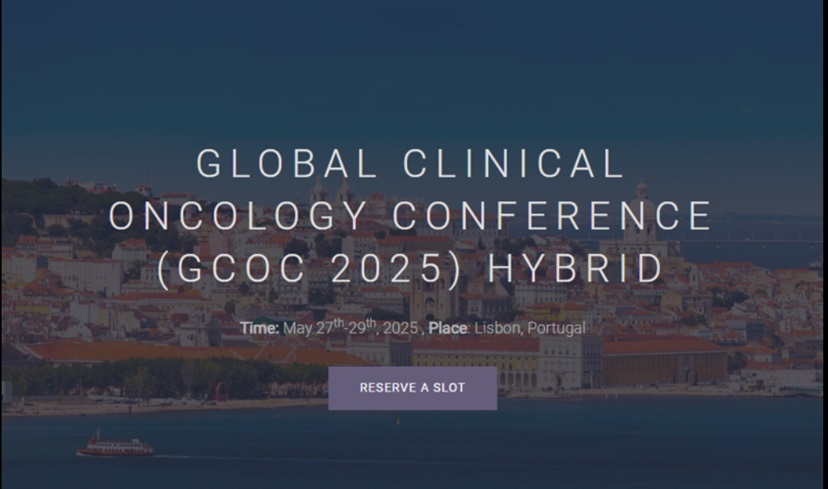 Global Clinical Oncology Conference (GCOC 2025) HYBRID – 27 MAY 2025 ...