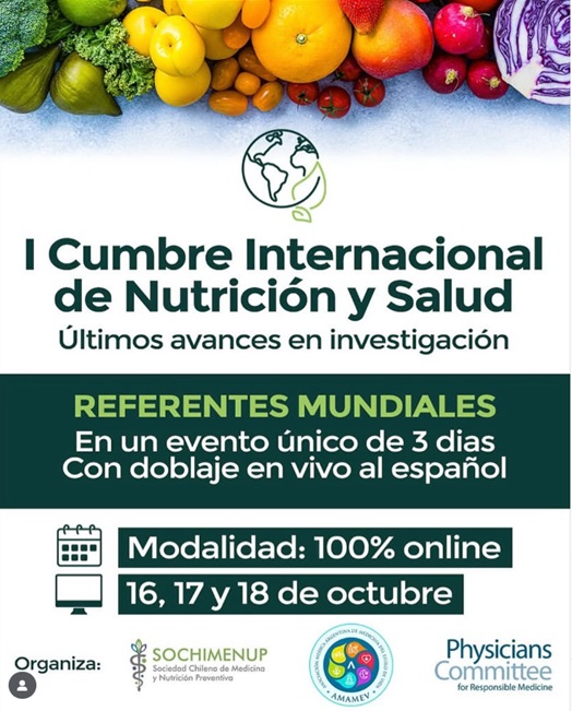 I Cumbre Internacional de Nutrición y Salud — 16, 17 y 18 de octubre de ...